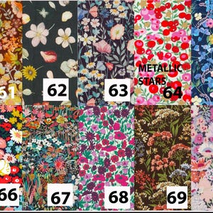 Fabric Letters, Iron on Letter, Sew on Letter, Liberty Letter, Appliqué ...