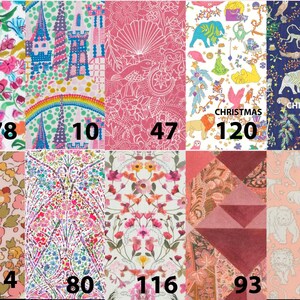 Liberty Print Letters, Cut Out Fabric Letters, Iron on Letters, Letter ...