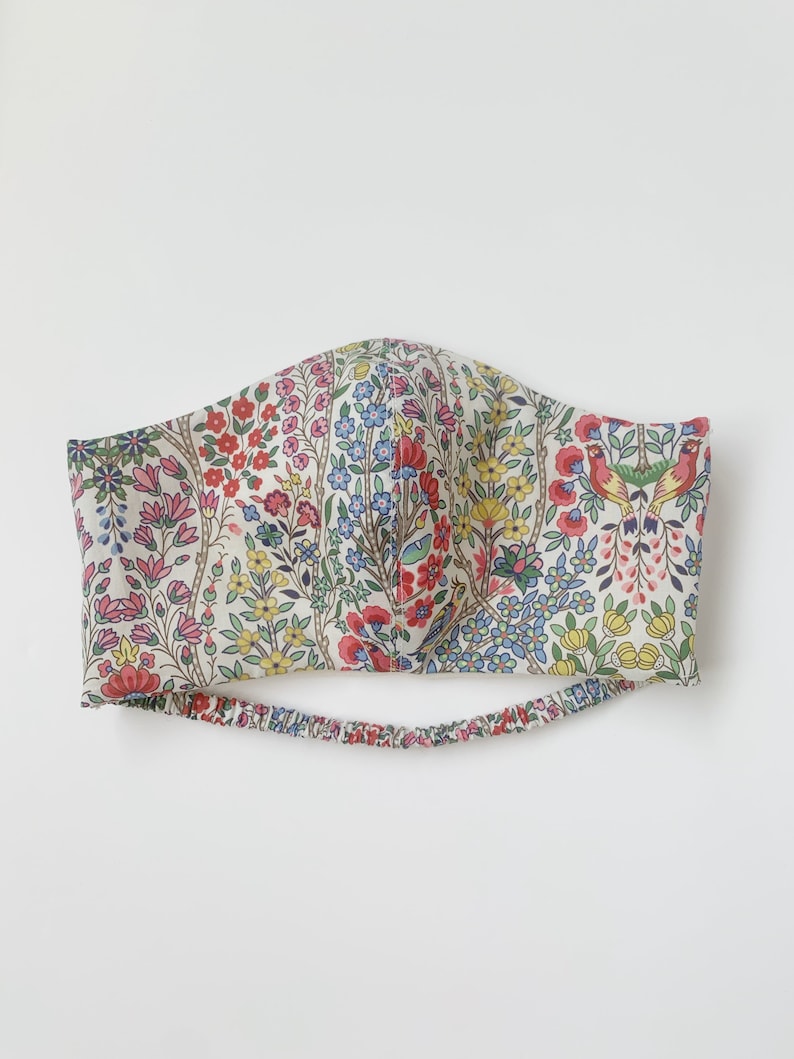 Liberty Face Mask With Filter Pocket Fashion Facemask | Etsy