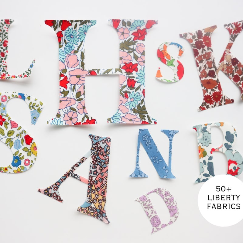 Iron on Letters - Etsy