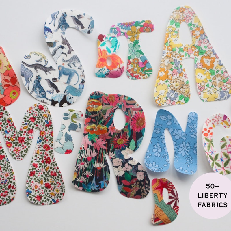 Iron on Letter Fonts - Etsy