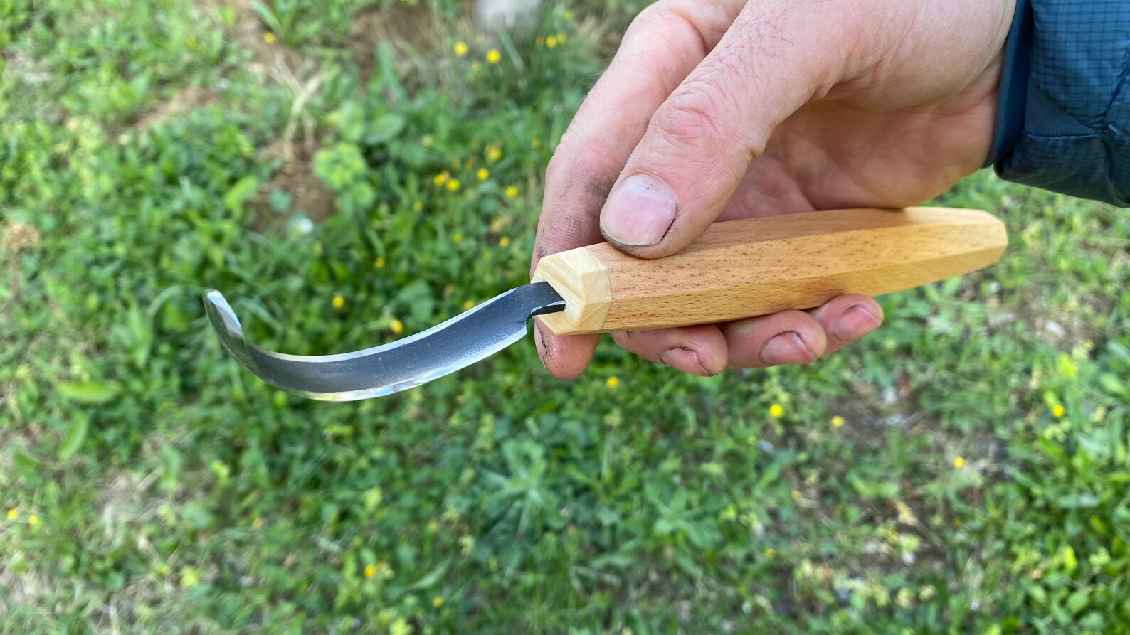 Spoon Knife Right Hand Open Curve - Etsy New Zealand