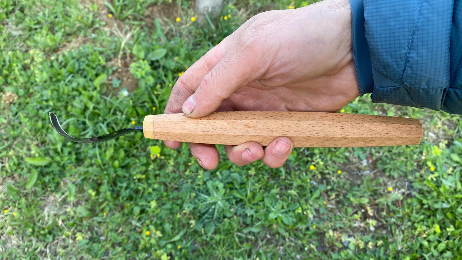 Spoon Knife Right Hand Open Curve - Etsy New Zealand