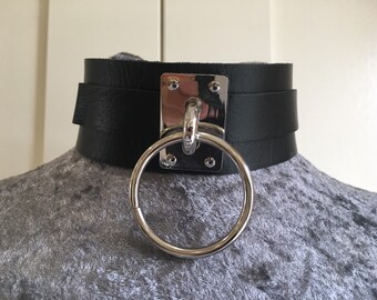 Dominatrix collar | Etsy