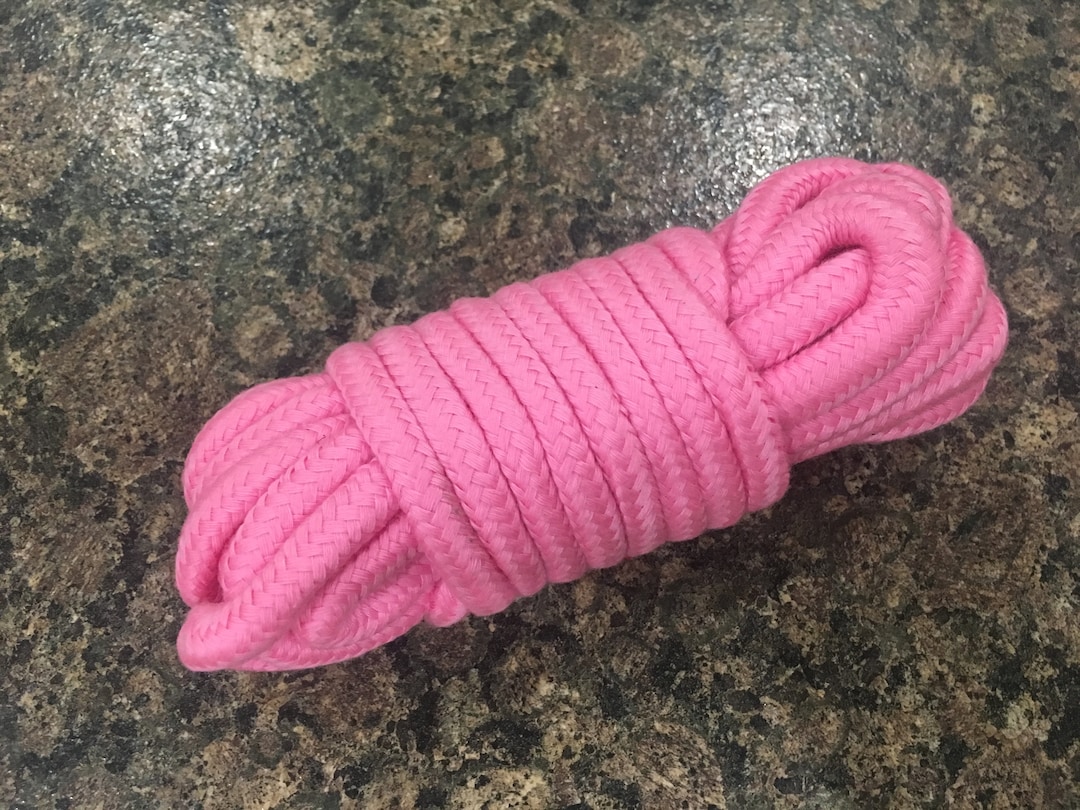Pink Soft Cotton Beginners Bondage Rope 5m - Etsy