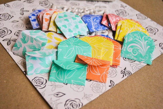 Mini Envelopes 40 Pcs Very Small Paper Envelopes Teeny | Etsy