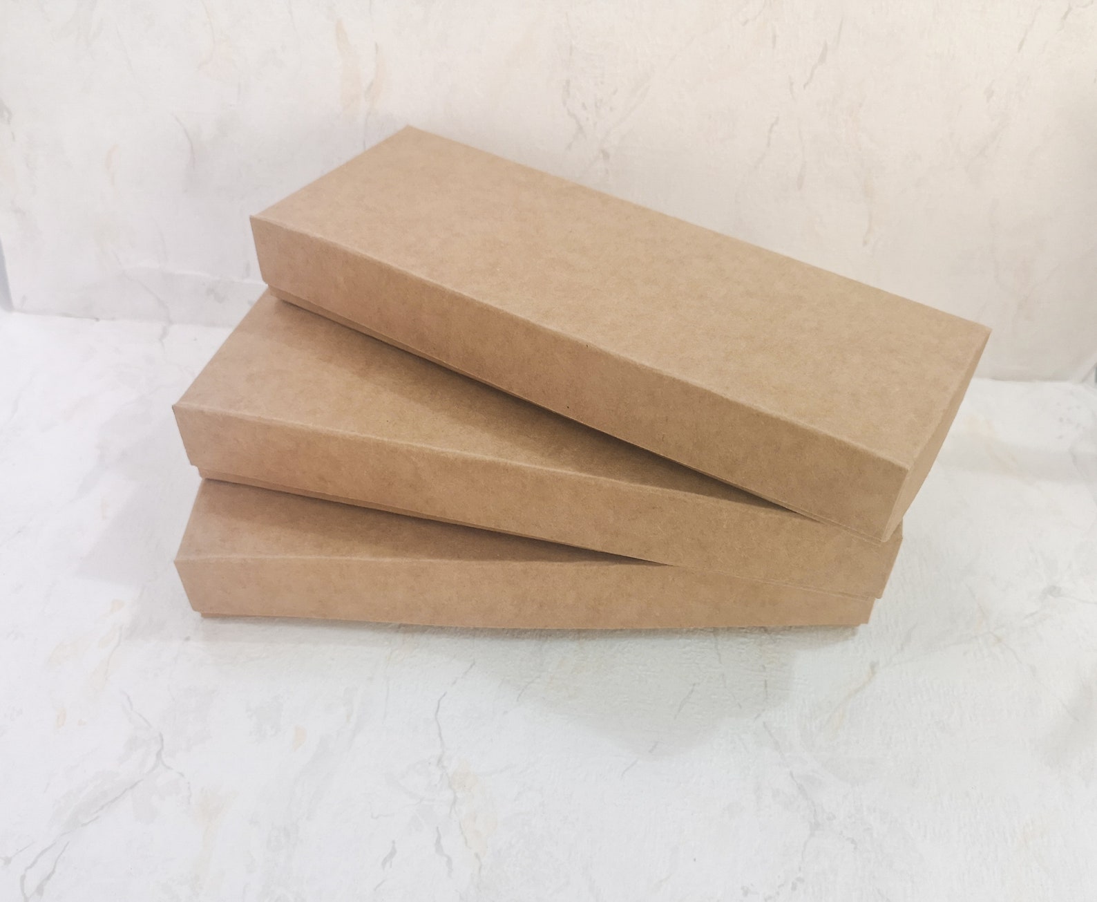 Rectangular Kraft Boxes With Lid Boxes for Packaging Jewelry - Etsy ...