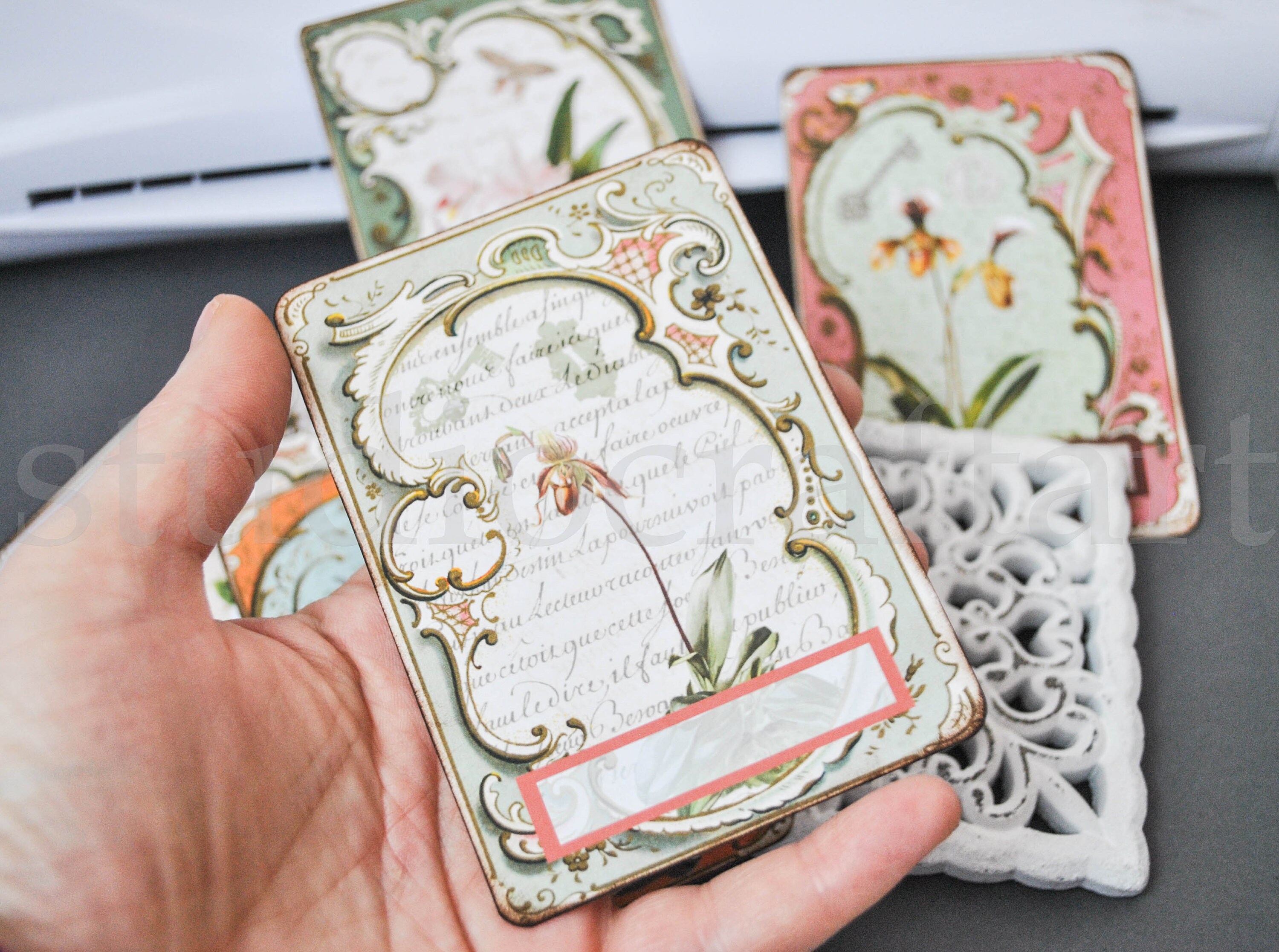 Paper Bookplates Library Ex Libris Bookplates - Etsy