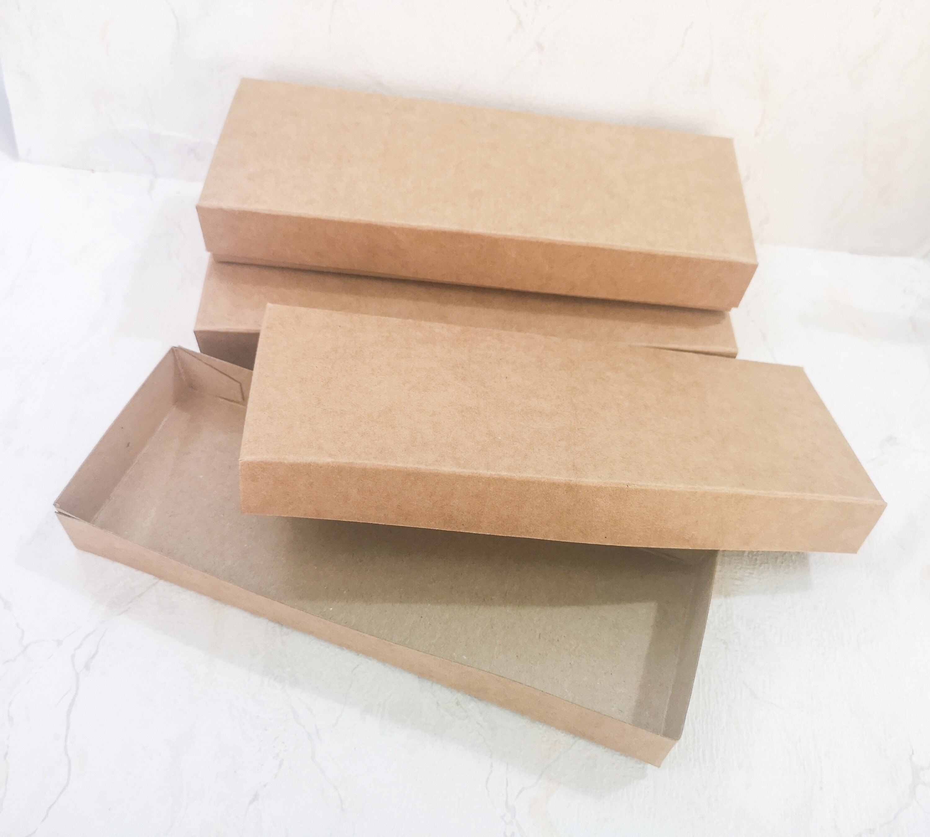 Rectangular Kraft Boxes With Lid Boxes for Packaging Jewelry - Etsy ...