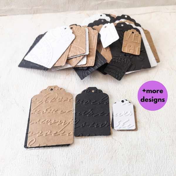 Embossed Tag - Etsy