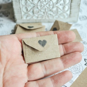 Mini Envelopes 50 Pc| Very Small Paper Envelopes | Teeny Tiny Envelopes ...