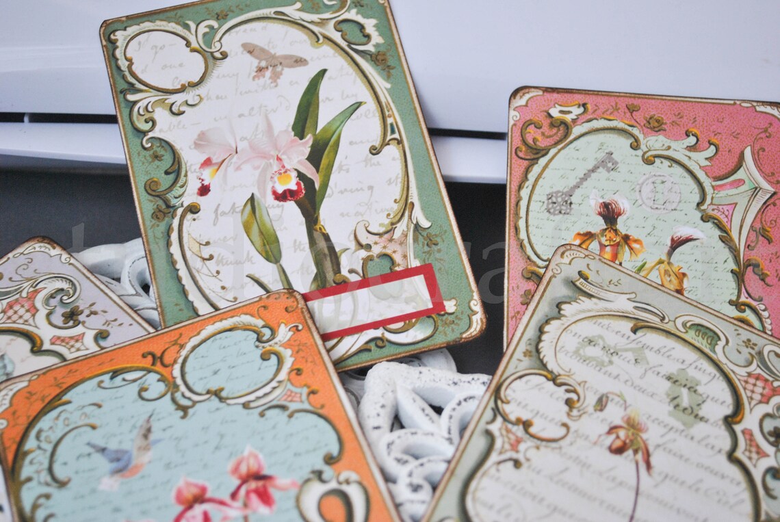 Paper Bookplates Library Ex Libris Bookplates - Etsy