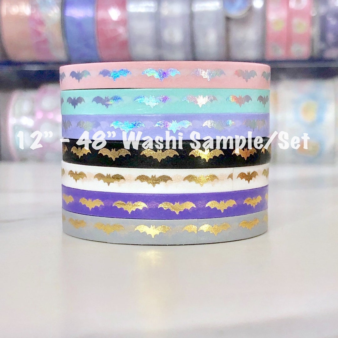 12" - 48" Sample/set - Simply Gilded 5mm Pastel Bats - Classy Bats ...