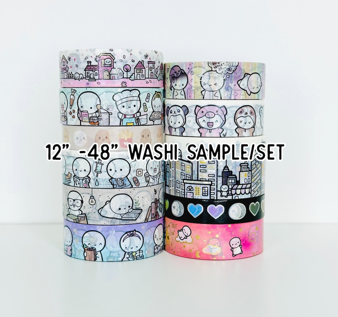 12" - 48" TCMC Washi Sample/set Presale Washi - Washi Sample 823 - Etsy