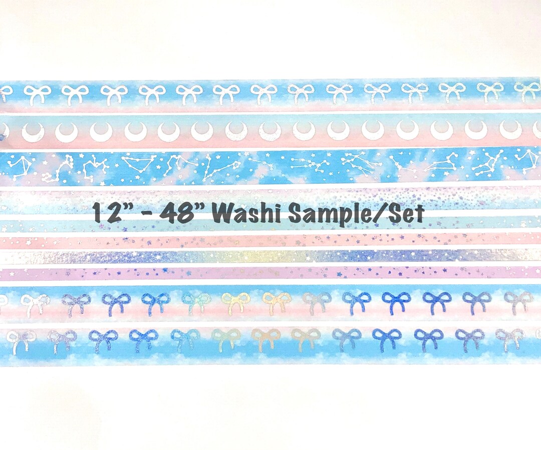 12" - 48" Sample/set Simply Gilded Galaxy 6.0 Dawn | Galaxy Washi ...