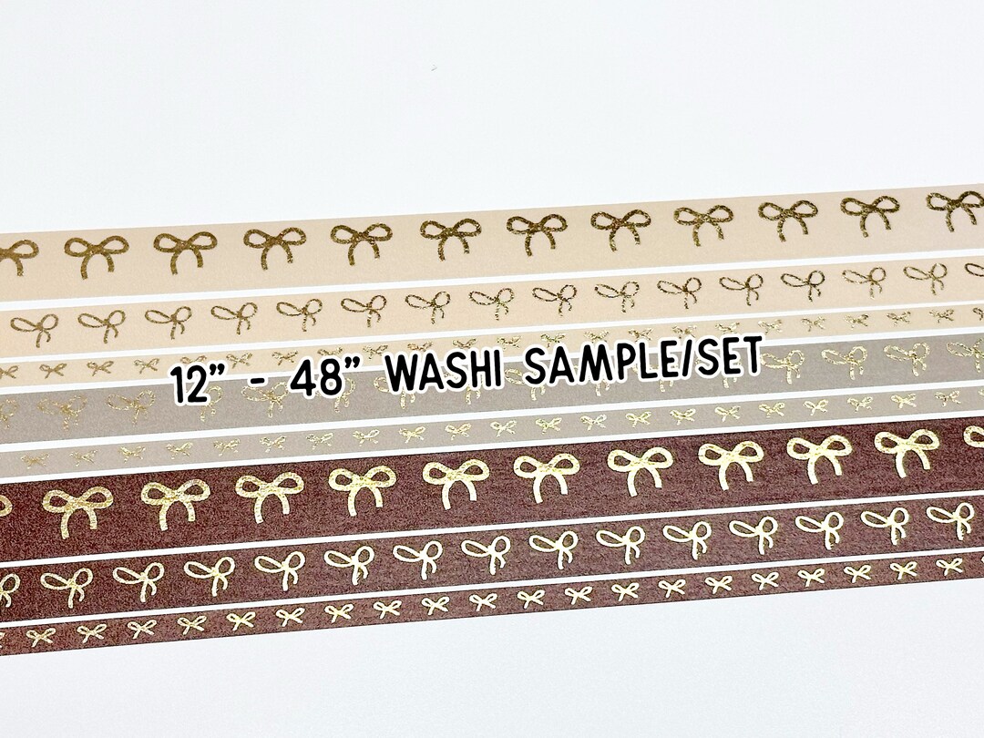 12 48 Sample/sets Simply Gilded Fall Washi Cocoa Dusty Rose Nude Soft ...