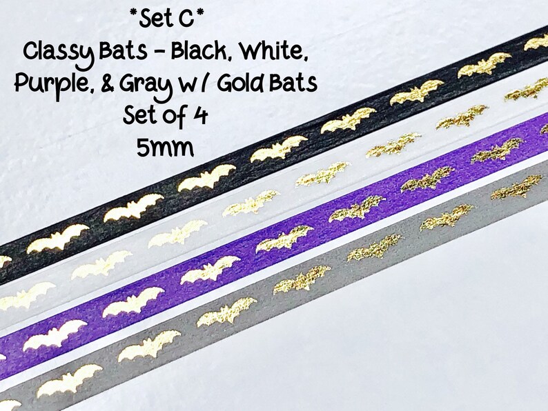 12 48 Sample/set Simply Gilded 5mm Pastel Bats - Etsy