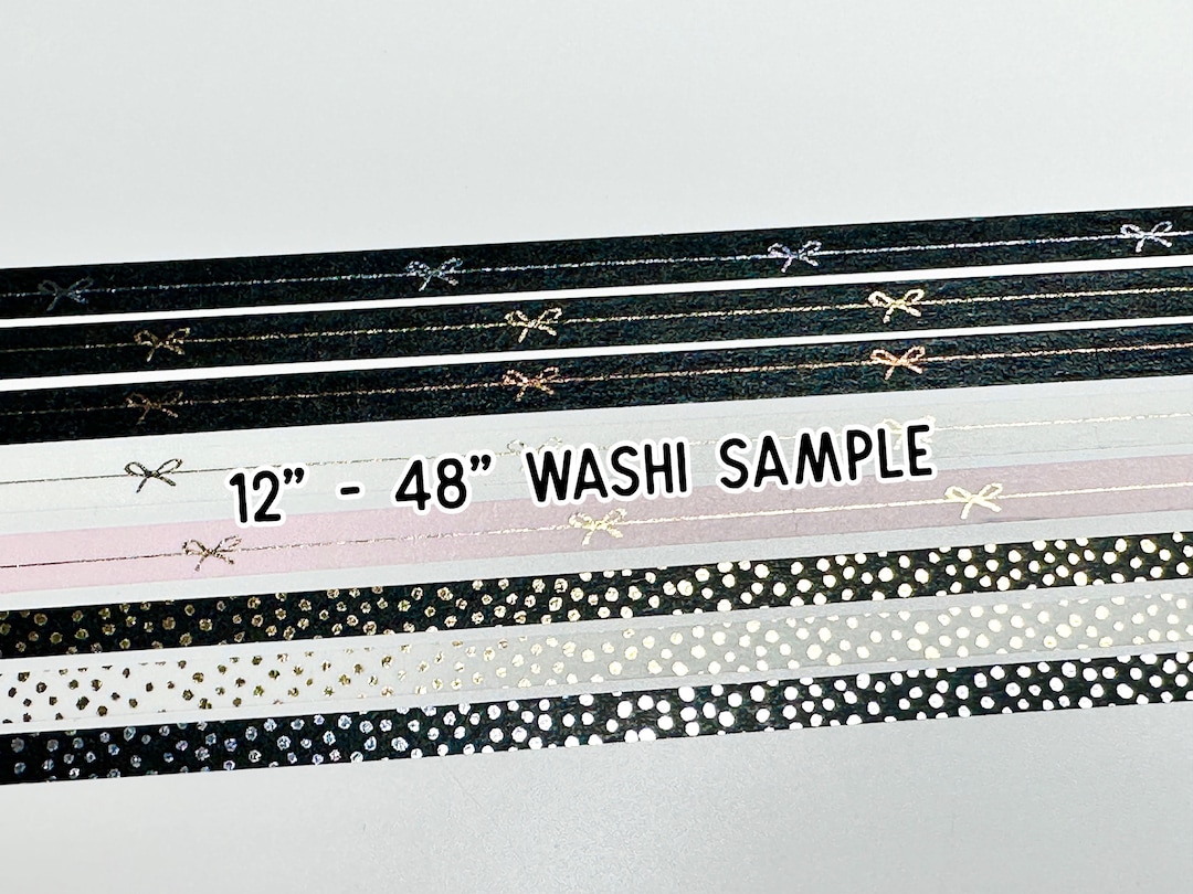 12" - 48" Sample/set Simply Gilded Perforated Bow Headers 6mm | Black ...