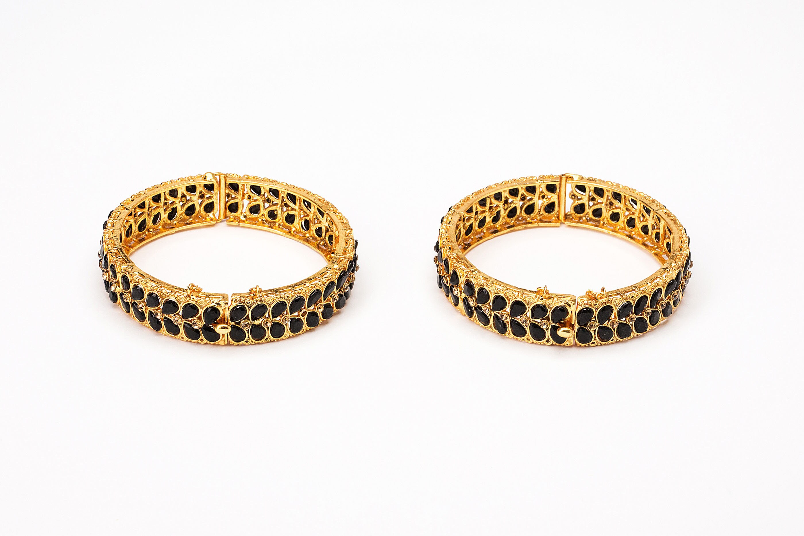 Kundan Pakistani Bracelet Set/ Indian Bracelet Set/ Pakistani Jewelry ...