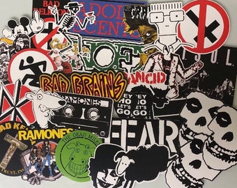 Punk rock art | Etsy