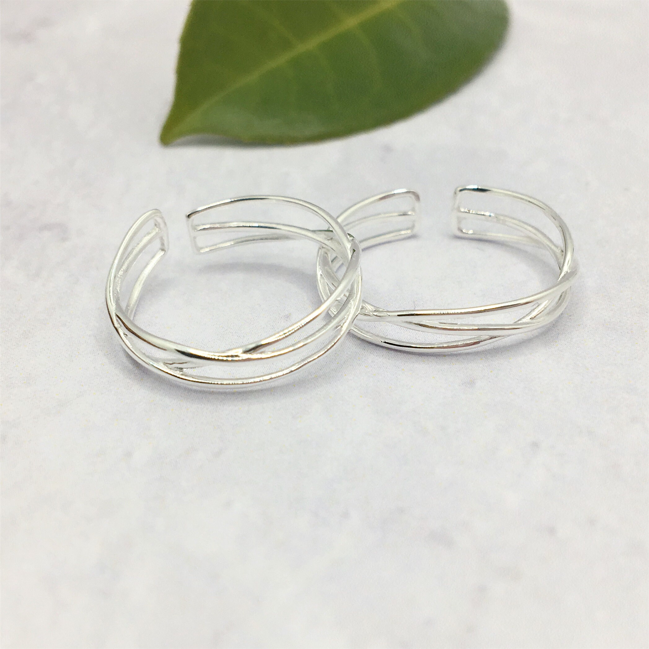 Simple Sterling Silver Ring Adjustable Ring Delicate Ring - Etsy