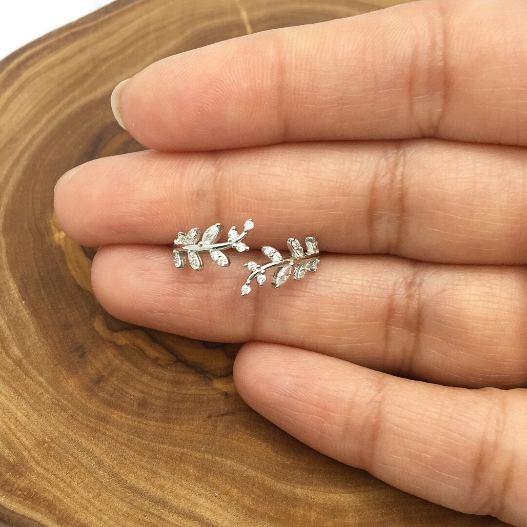 Sterling Silver Leaf Pattern Ring Adjustable Ring Delicate Ring Gift ...