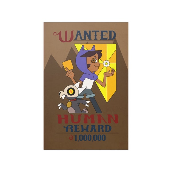 Eda Owl House Wanted Poster - Etsy