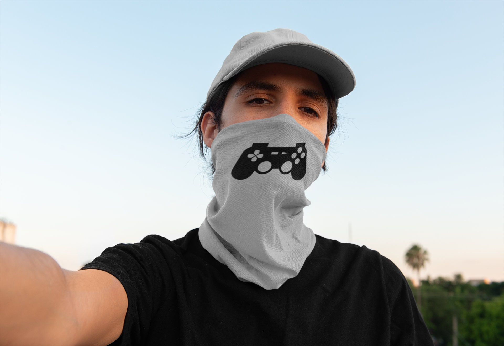 Fun Retro Gamer Mask. Neck Gaiter. Washable and Reusable. | Etsy