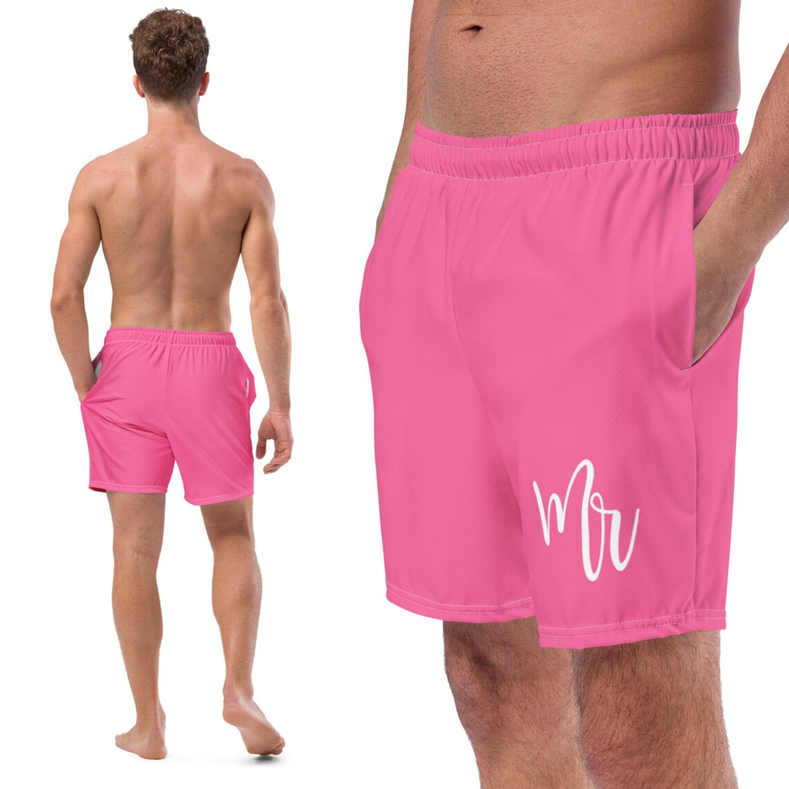 Honeymoon Couples Matching Swimsuits Mr And Mrs One Piece Etsy