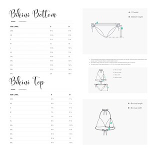 Bridal Mrs. String Bikini Separates: Mix & Match White/black Swimwear ...