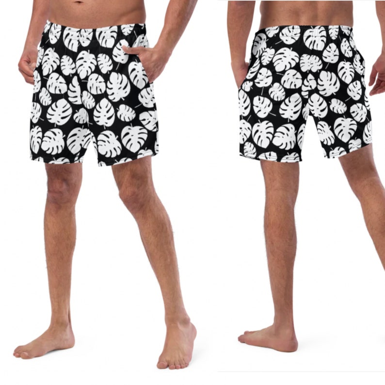 Matching Couples Swimsuits. His & Hers Couples Poolside. Honeymoon ...