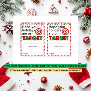 Target Gift Card Holder Christmas Gift Card Teacher Gift Coworker Gift ...