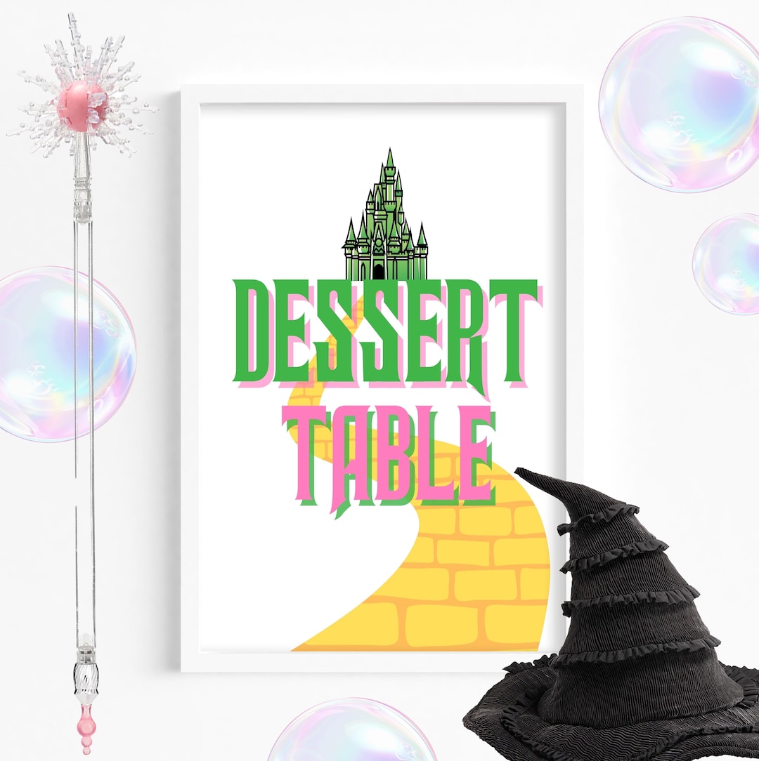 Wicked Party Signs - Party - Favor Sign - Wicked Birthday -table Sign ...