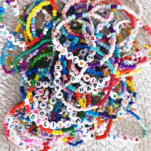 Birthday Era Scrunchie Friendship Bracelet Party Favors Birthday ...
