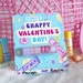 Chappy Valentine's Day Card Class Valentine Chapstick School Valentine ...