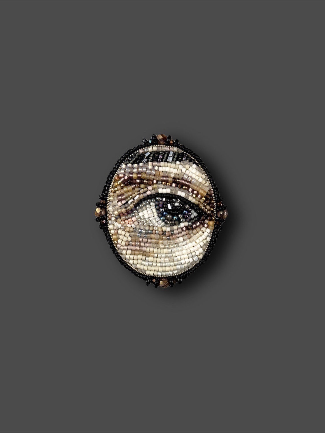 Evil Eye Brooch Beads Pin Daith Jewelry Witch Dark Academia Evil Eye ...