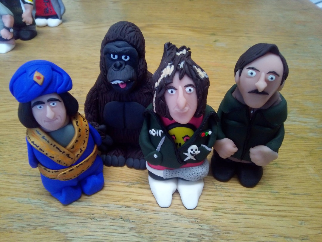The Mighty Boosh 3 / 4.5 / 6 Vince Noir Howard Moon Naboo Bollo Custom ...
