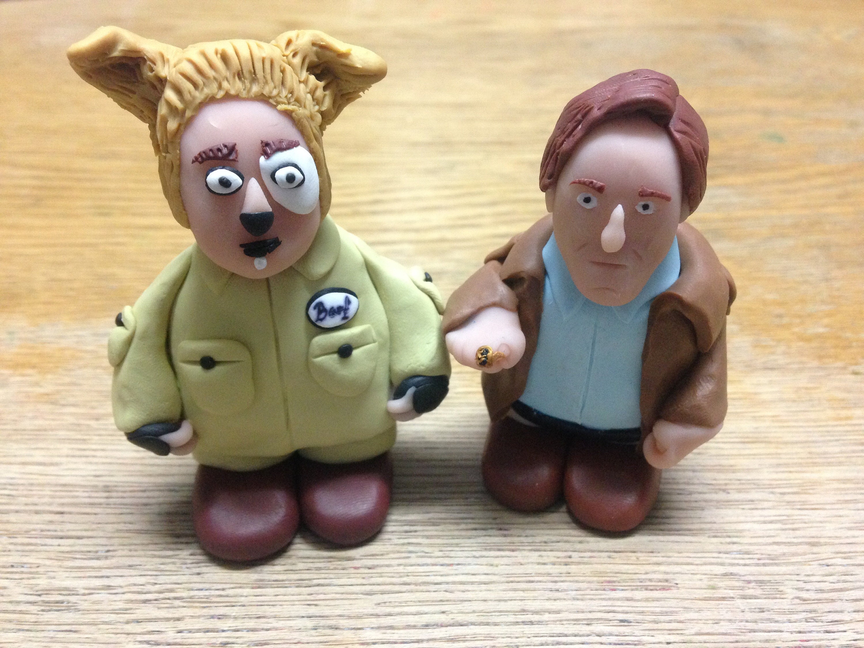 Spaceballs 2.5 Lone Starr & Barf Custom Figurines | Etsy