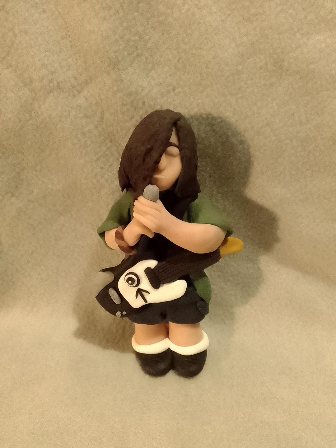 Pearl Jam - 3" / 4.5" / 6" Eddie Vedder Custom Figurine Figure Cake ...