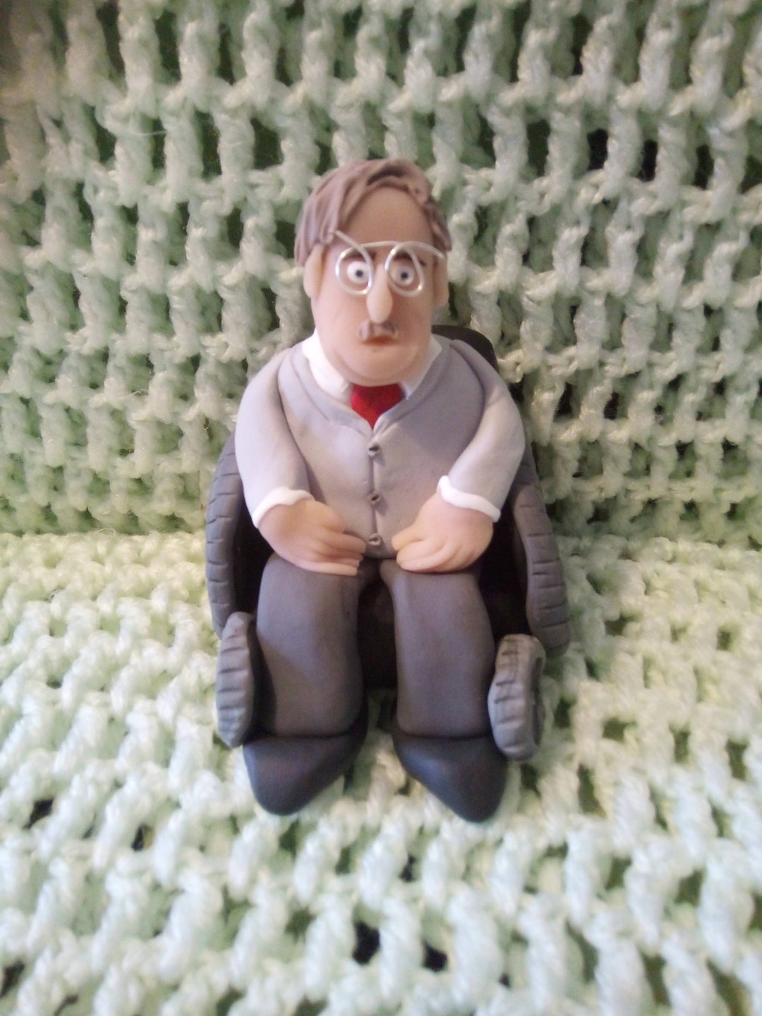 Peter Kay's Phoenix Nights - 3" / 4.5" / 6" Brian Potter Custom Figurine Figure Cake Topper ...