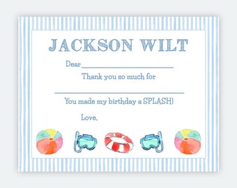 Pool Party Thank You - Etsy