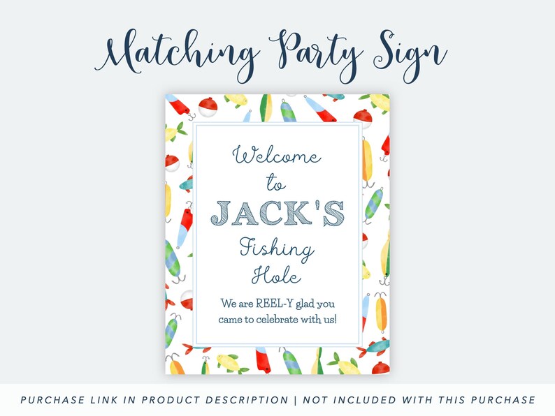 Printable Fish Birthday Party Bunting Fishing Birthday Party - Etsy