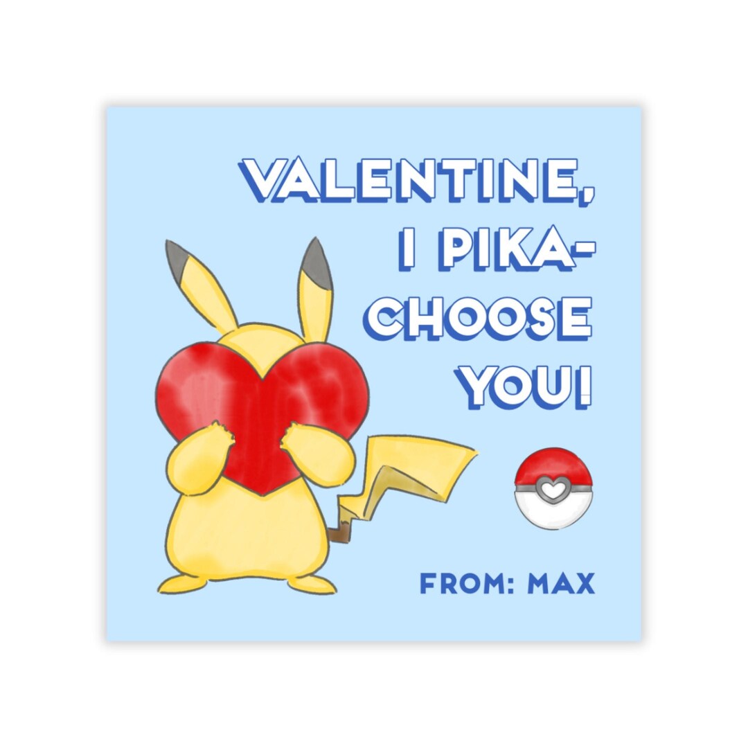 PRINTABLE Choose You Valentine Tags for Kids, Boy Editable Valentine ...