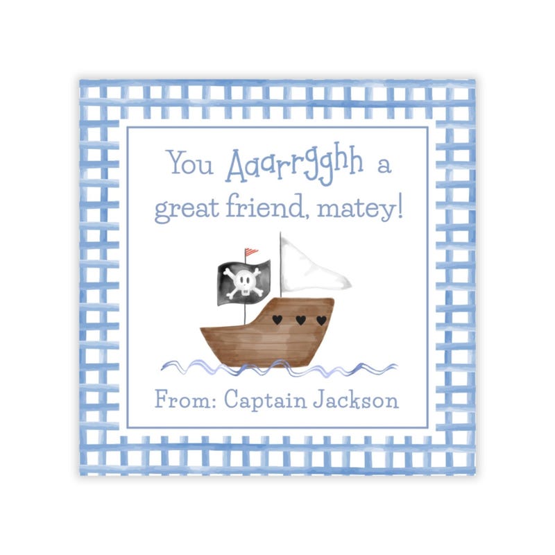 Pirates Booty Valentine - Etsy