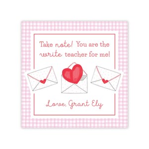 Printable Teacher Valentine Tag, Printable Valentine Teacher Gift Tag ...