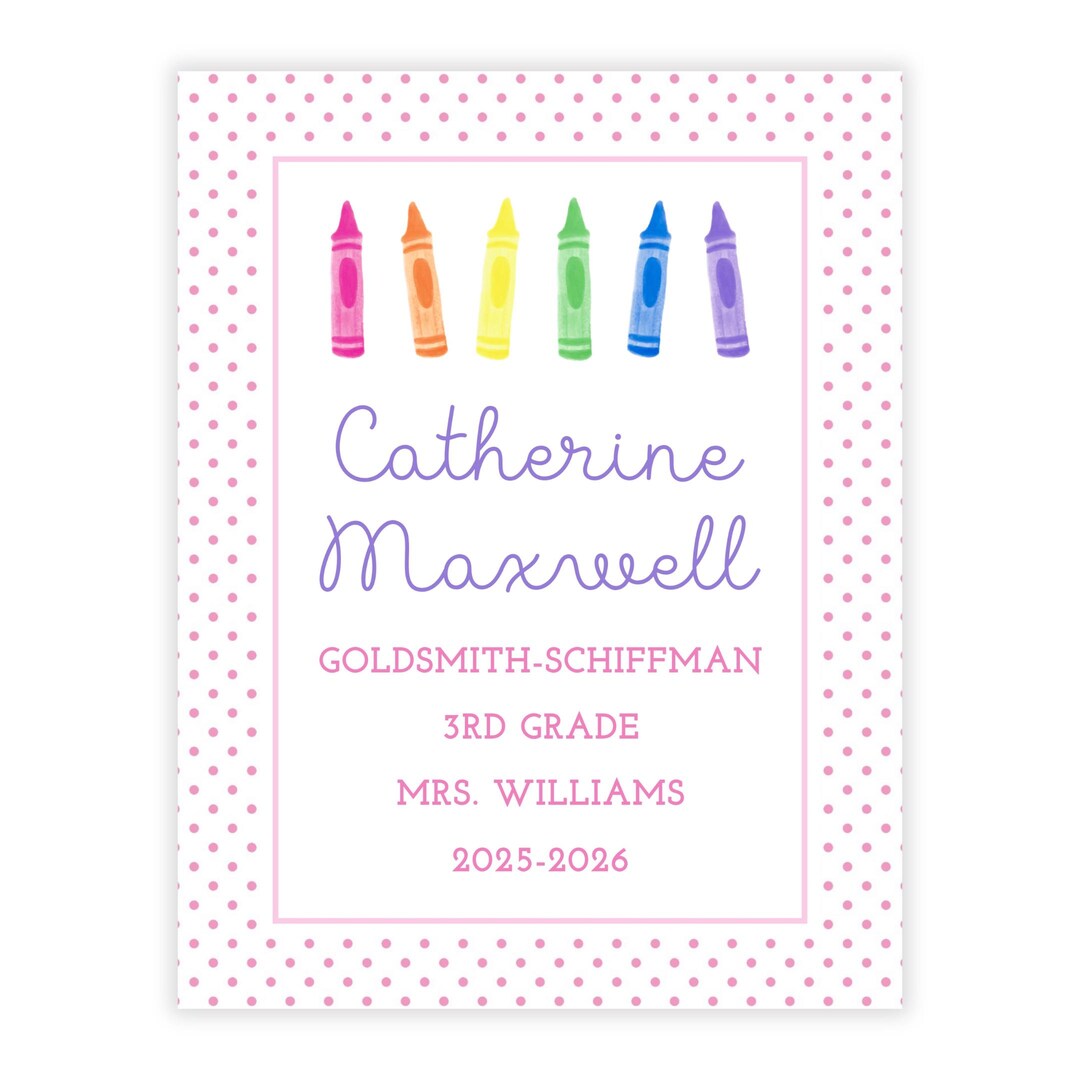 PRINTABLE Editable School Binder Cover | 8.5x11 Personalized Corjl ...