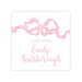 PRINTABLE Pink Bow Gift Tag Template | Editable Corjl Gift or Hostess ...