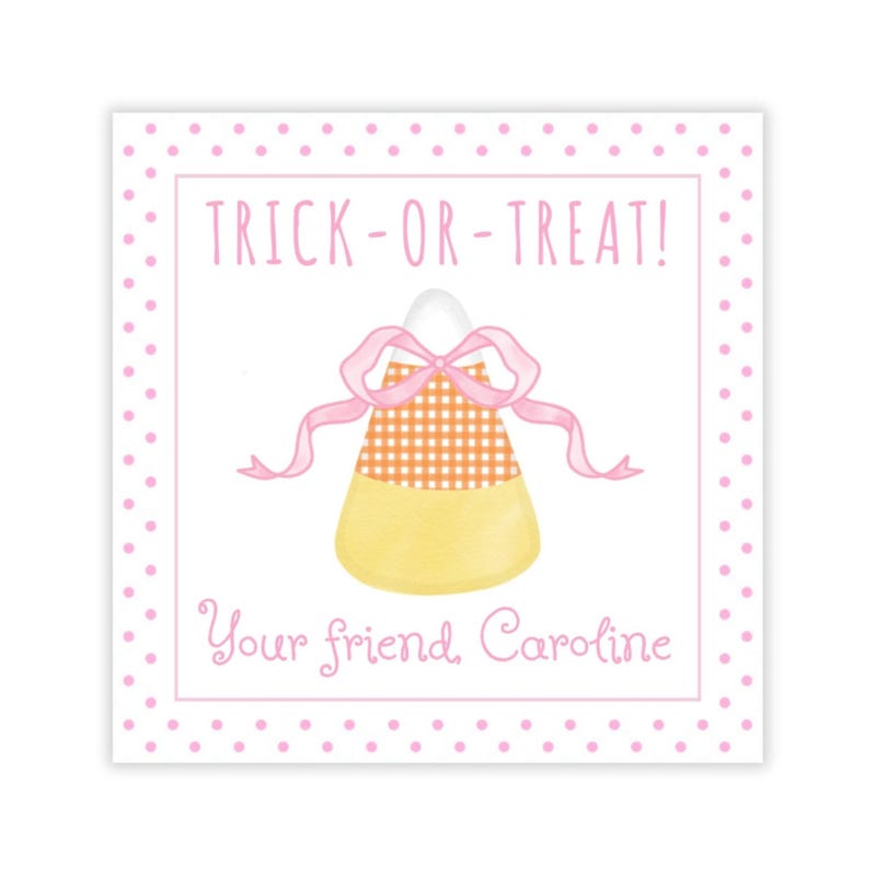 Candy Tags - Etsy