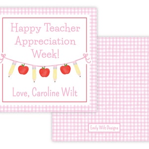 Printable Teacher Appreciation Gift Tag, Teacher Gift Tag, Teacher ...