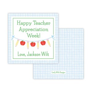 Printable Teacher Appreciation Gift Tag, Teacher Gift Tag, Teacher ...